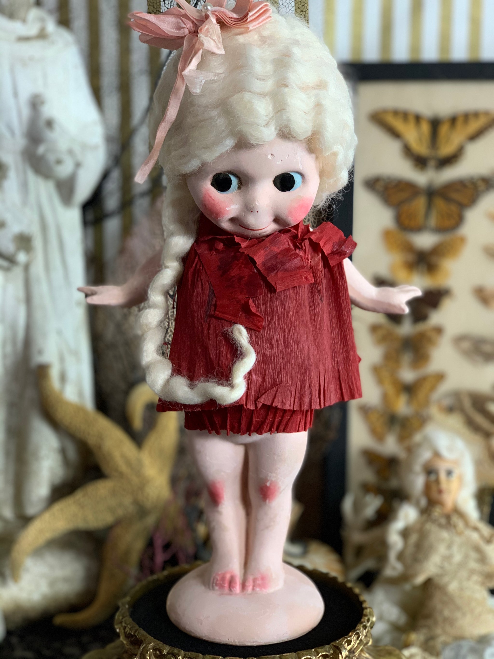 Vintage chalkware flapper kewpie doll – SAD ROSETTA
